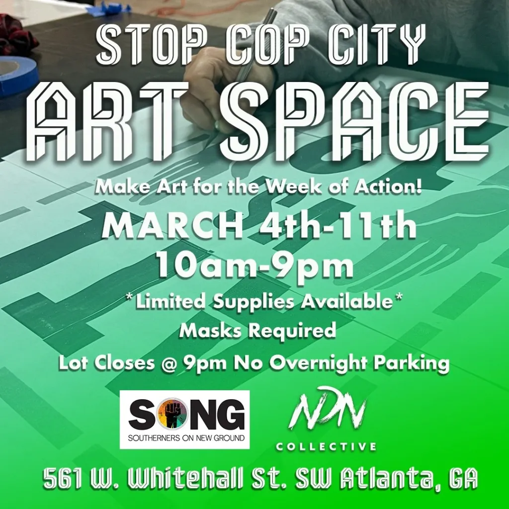 stop-cop-city-art-space – DEFEND THE ATLANTA FOREST